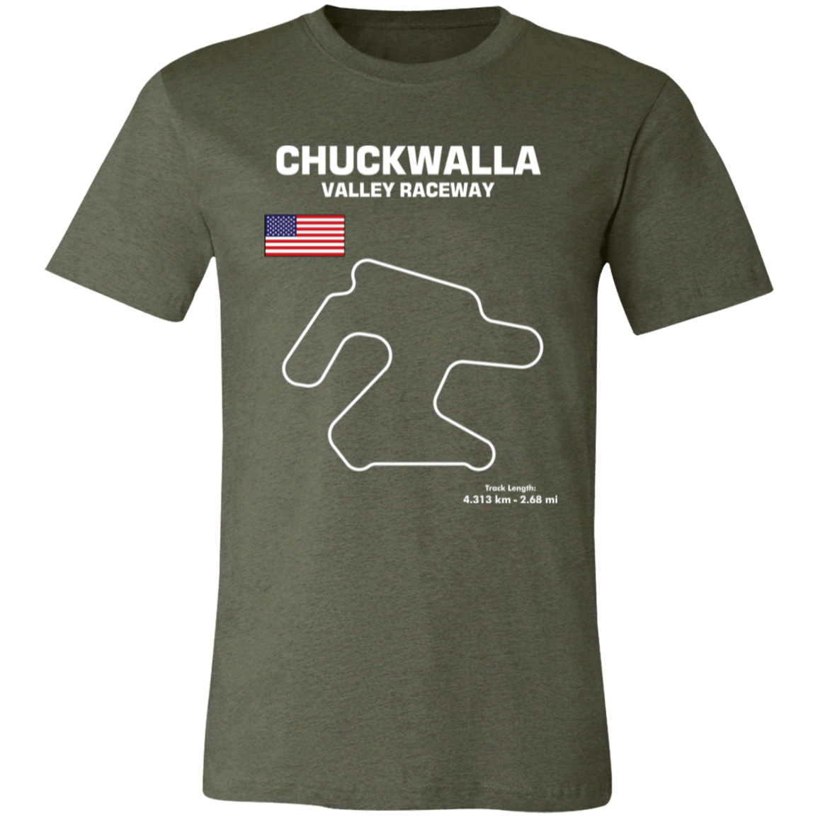 Track Outline Series Chuckwalla Valley Raceway T-shirt — Tool and Dye ...