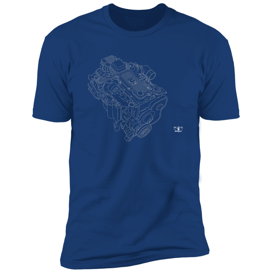 Engine Blueprint Series L9 Cummins Diesel T-shirt — Tool and Dye Designs