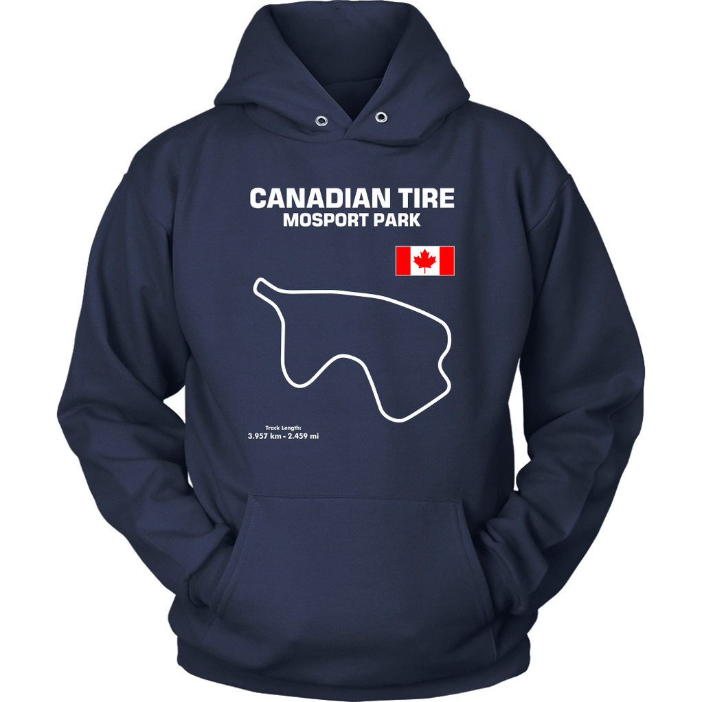 Canadian Tire Motorsport Mosport Park Track Outline Series T-shirt and ...