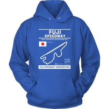 Fuji Speedway Version 2 Race Track Outline Series T-shirt or Hoodie ...
