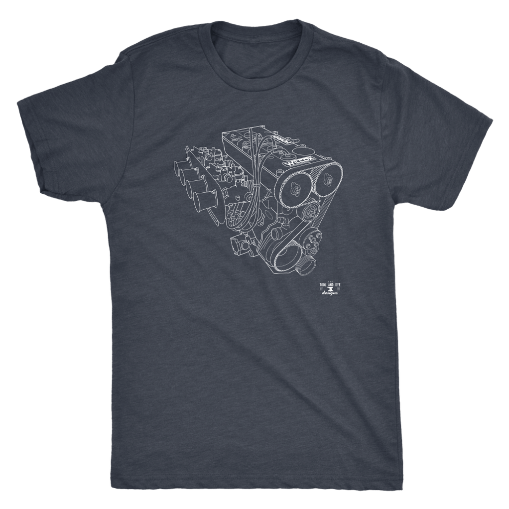 Engine Blueprint Series Cosworth BDA Ford T-shirt and Hoodie — Tool and ...