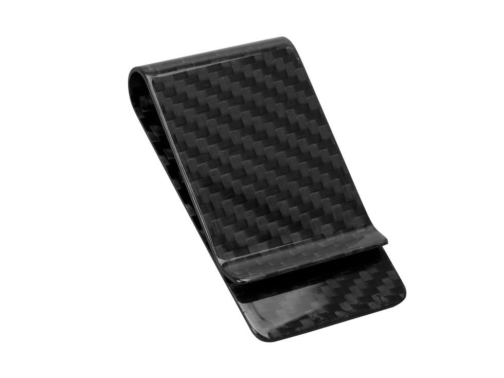 Tool and Dye Designs Real Carbon Fiber Money Clip / High Gloss