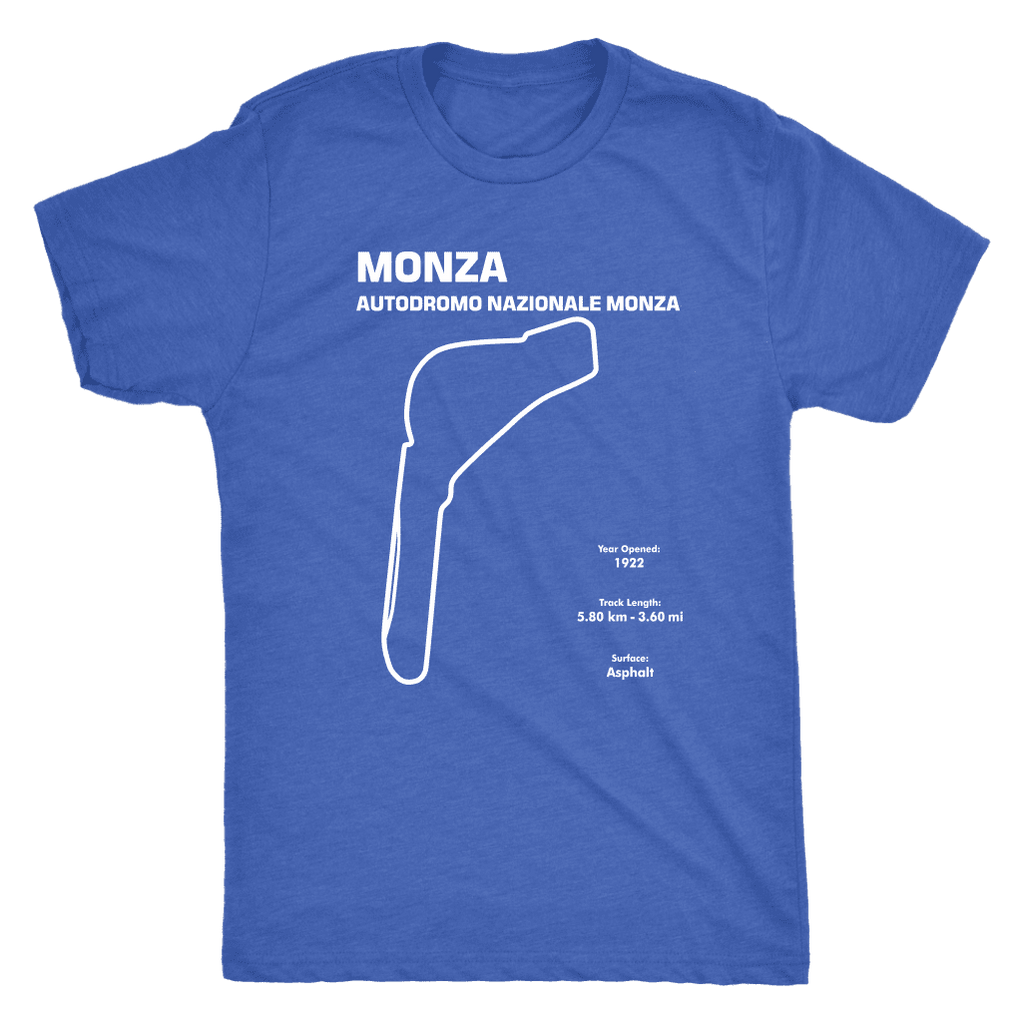 Monza Race Track aka The Autodromo Nazionale Monza Track Outline Serie ...