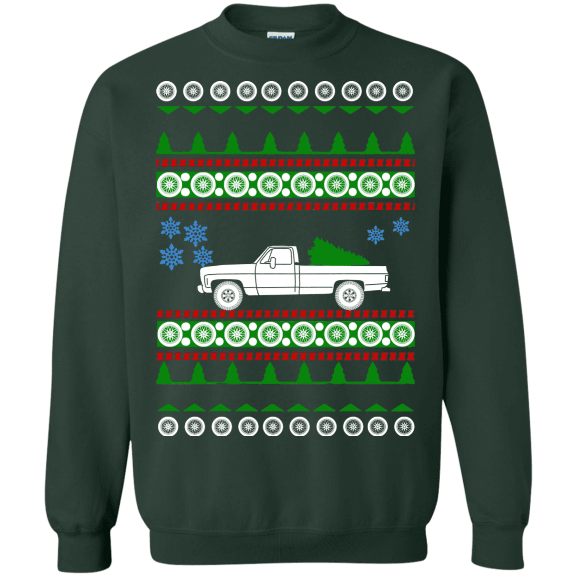 Chevrolet C30 Cheyenne Camper Special Ugly Christmas Sweater sweatshir ...