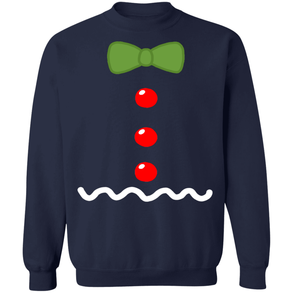 Funny Gingerbread man Ugly Christmas Sweater sweatshirt — Tool and Dye ...