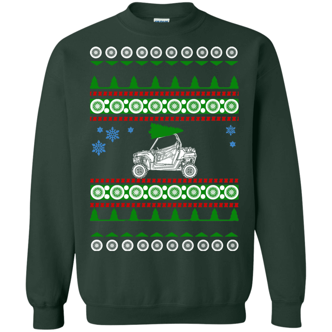 Polaris RZR ugly christmas sweater atv offroad dunes sweatshirt — Tool ...