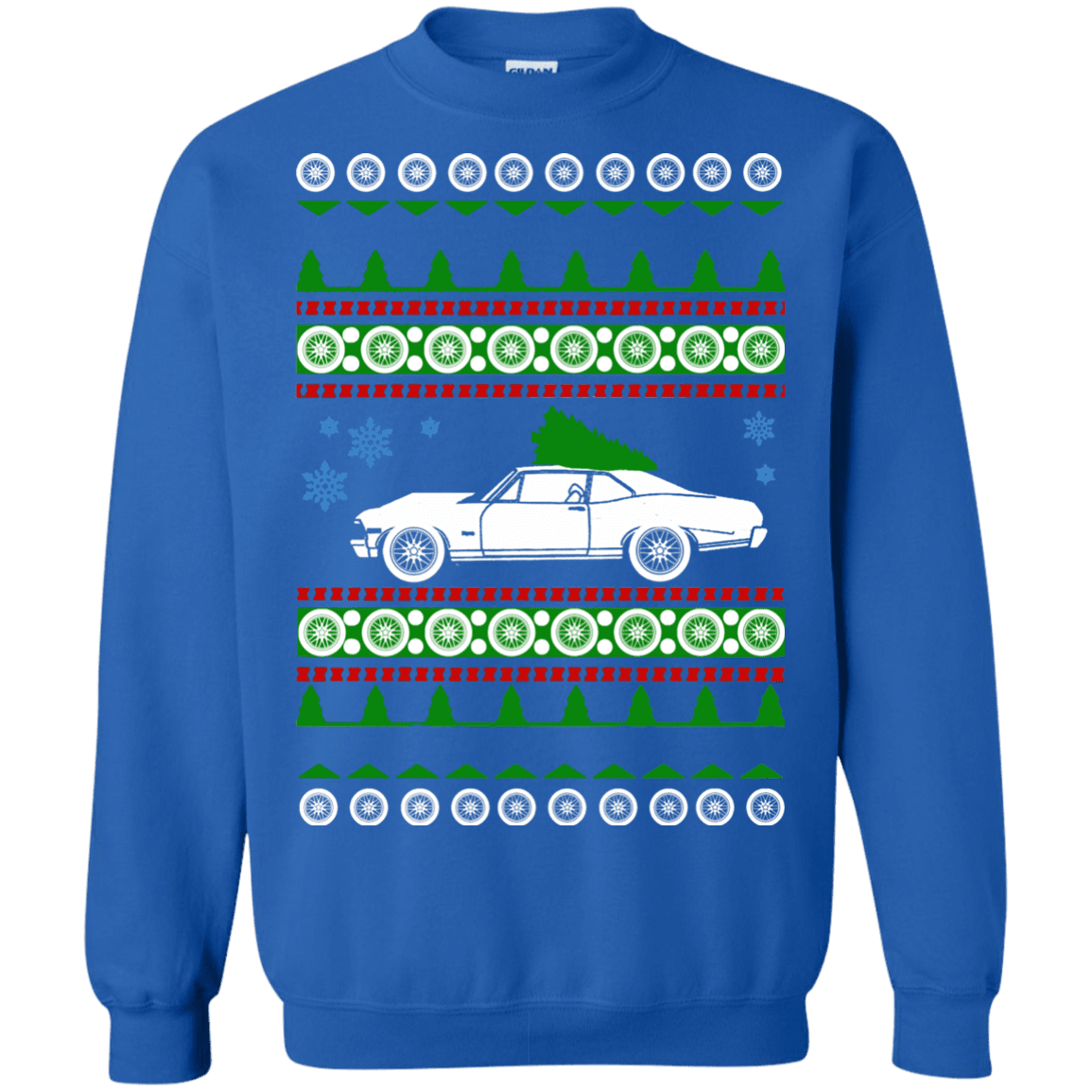 Chevy Nova ugly christmas sweater sweatshirt — Tool and Dye Designs