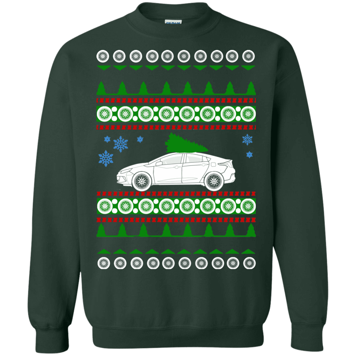 Volt Chevy 2017 Ugly Christmas Sweater sweatshirt — Tool and Dye Designs