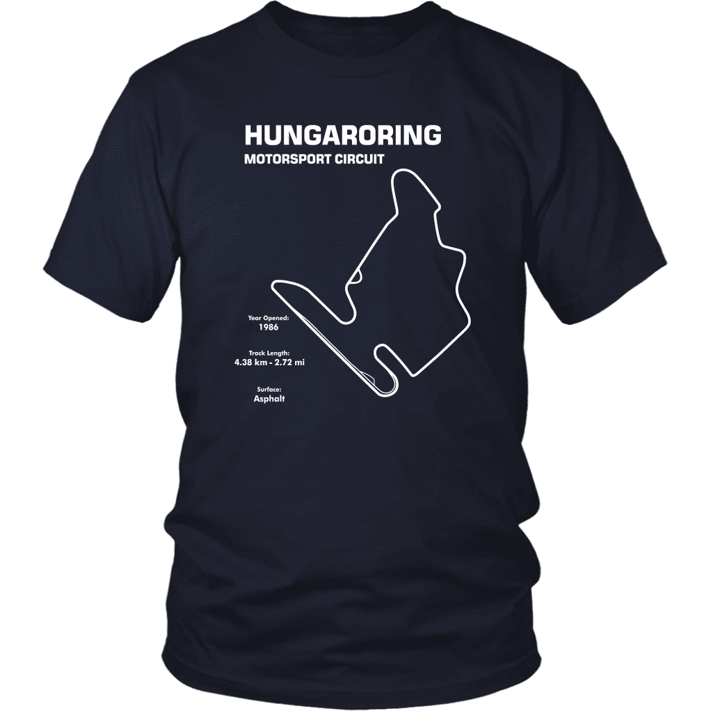 Hungaroring Motorsport Circuit Race Track Outline Series T-shirt — Tool ...