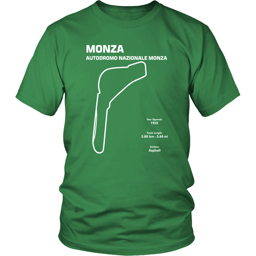 Monza Race Track aka The Autodromo Nazionale Monza Track Outline Serie ...