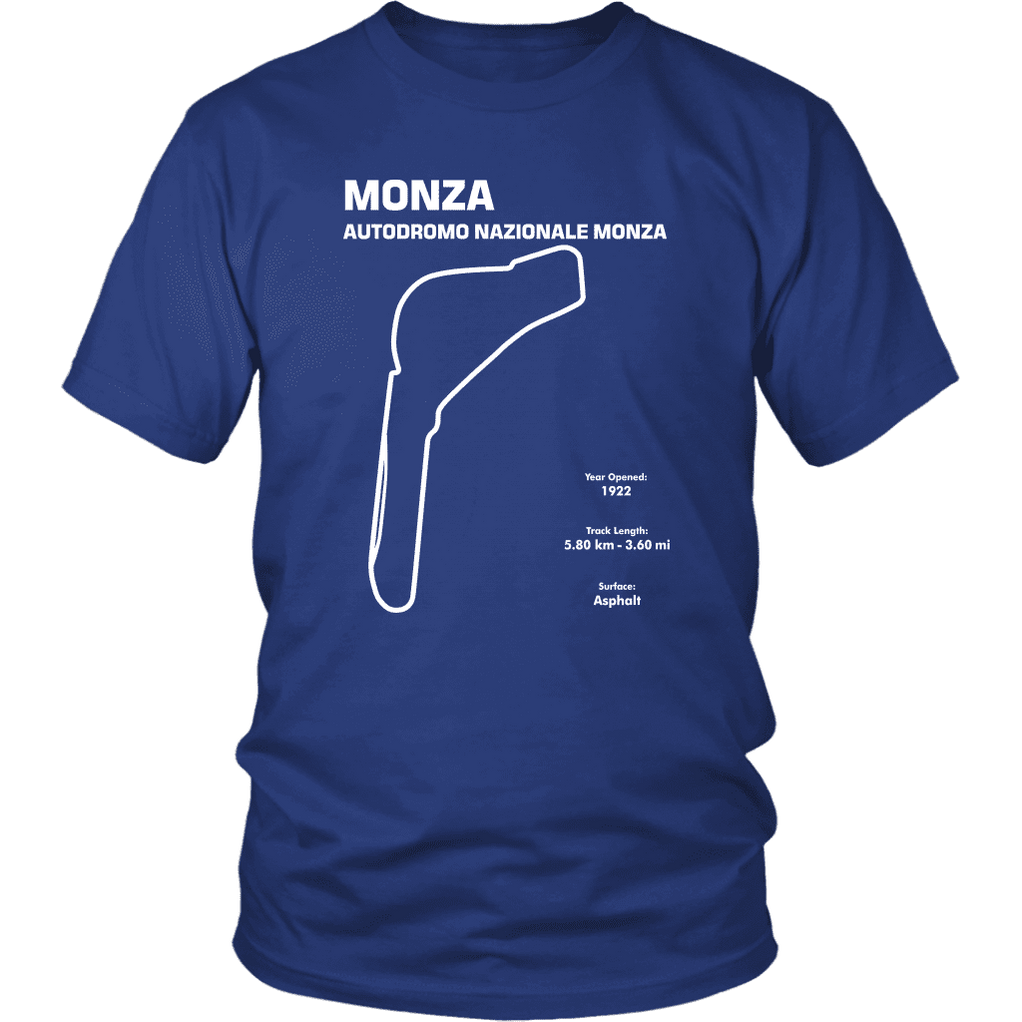 Monza Race Track aka The Autodromo Nazionale Monza Track Outline Serie ...