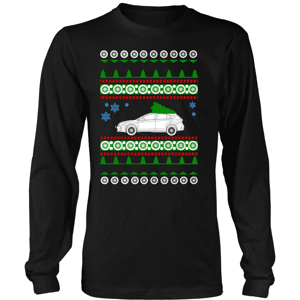 Japanese Car CrossTrek Ugly Christmas Sweater, hoodie and long sleeve ...