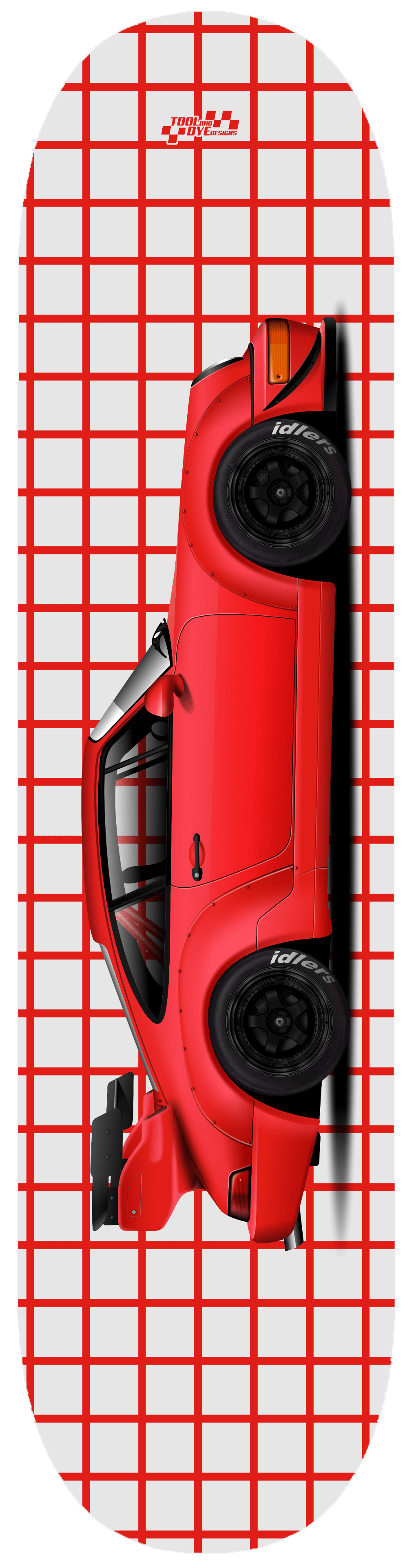 Car Art RWB Seattle Yujiro #3 964 Skateboard Deck V4 — Tool and Dye Designs
